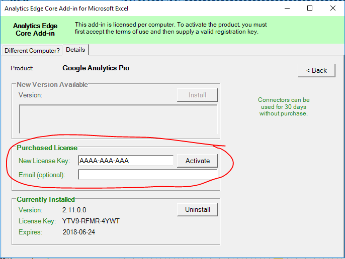 Renewals of Licenses | Analytics Edge Help